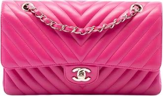 Chanel Sac bandouli&egrave;re classique Pre-owned - Femme - Pre-owned - Rose - Taille: ONE Size