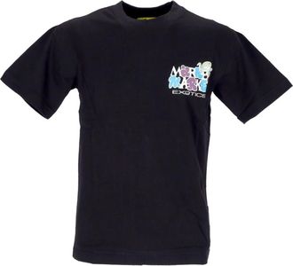 Market Exotisches Auto Tee Schwarz Kurzarm - - Tops - Herren - Schwarzk - XL