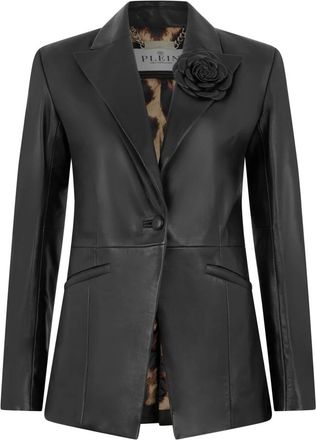 Philipp Plein Damen, Jacken, Schwarzk, MGr&ouml;&szlig;e