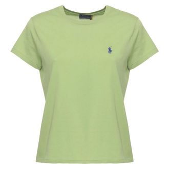 Ralph Lauren Femme, Tops, Vert, Taille: 38 FR T-shirt en jersey Classic Fit Big Pony