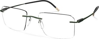 Silhouette Purist 5561 Optical Frame - - Accessories - unisex - Gr&uuml;n - 56 MM