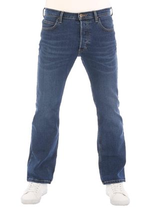 Lee Herren Jeans Jeanshose Denver Bootcut Denim Stretch Hose Baumwolle Blau w30-w44, Gr&ouml;&szlig;e:W 38 L 30, Farbvariante:Aged Alva (HDBF)