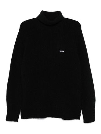 Rotate Pull Col Roulé - Noir