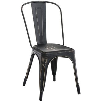 Clp Chaise Benedikt Noir-Or