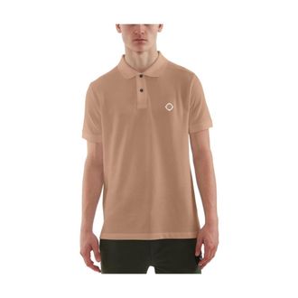 Mastrum SS Pique Polo Army Brown - - Tops - Herren - Braun - L