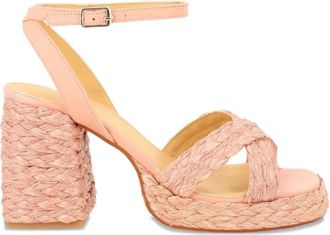 Castaner Femme, Chaussures, Rose, Taille: 39 EU Sandales &agrave; talons hauts