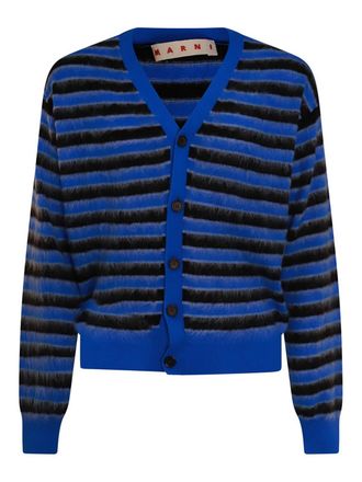 Marni Pull Col Rond - Bleu
