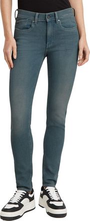 G-Star G-Star RAW Damen Lhana High Super Skinny Jeans, Blau (Worn In Smokey Night D15179-d637-c268), 28W / 32L EU