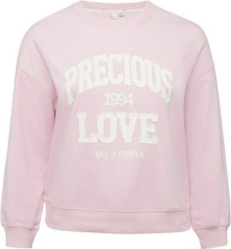 QS by s.Oliver Sweatshirt Sweatshirt Sweatshirt mit Print