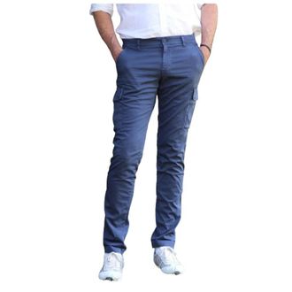 Mason's Extra Slim Cargohose - - Trousers - Herren - Blau - XL