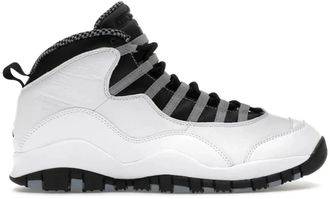 Nike Low-Top Sneaker - Jordan 10 Retro OG Steel - Gr. 42,5 (EU) - in Weiß - für Damen