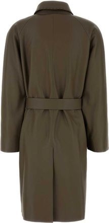 Fendi Wood Giacche Pelle Jacket