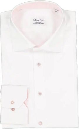 Stenströms Herren Hemd weiß Baumwolle