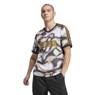 adidas Adidas Mens Standard Tiro Pride Jersey, Black/Solar Slime/Bronze Strata