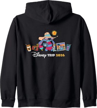 Disney Stitch & Scrump Disney Trip 2026 Vacation Matching Kapuzenjacke