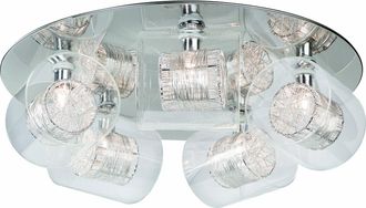 Philips Massive 380501110 Halogenstrahler, G9, Metall, transparent, 48,5 x 48,5 x 15,5 cm