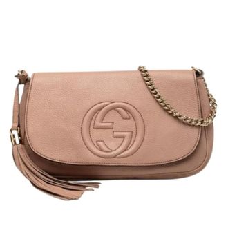Gucci Sac bandouli&egrave;re vintage doccasion - Femme - Pre-owned - Rose - Taille: ONE Size