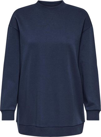 Jacqueline de Yong JdY Damen Jdymesa Life L/S Oversize Sweat JRS Dia, Total Eclipse, XL