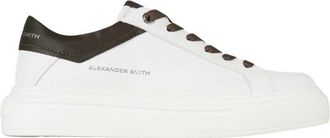 Alexander Smith Homme, Chaussures, Blanc, Taille: 45 EU Regent Baskets