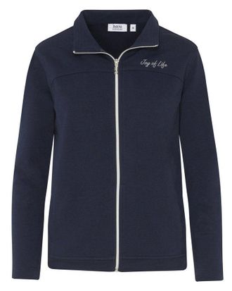 Hajo Sweatjacke Damen Freizeitjacke Premium Komfort