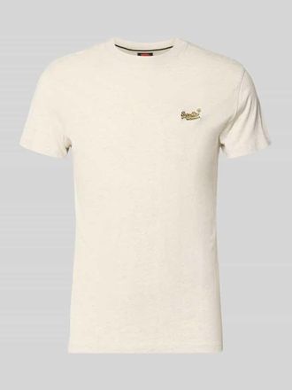 Superdry Regular Fit T-Shirt mit Logo-Stitching