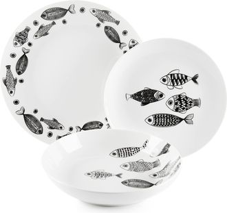 Excelsa Black Sea Tellerservice 18 Stück