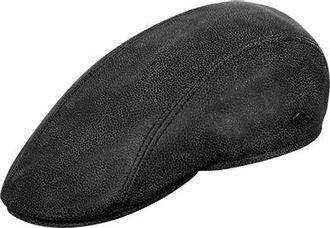 Herrenausstatter.de Herrenausstatter Herren Sportmütze schwarz Leather