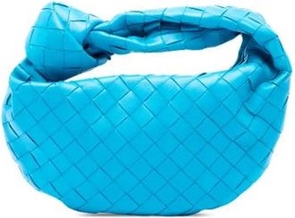 Bottega Veneta Pre-owned Mini Jodie - Femme - Pre-owned - Bleu - Taille: ONE Size