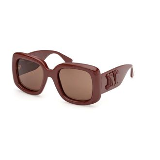 Max Mara Lunettes de soleil Mm0207 - Femme - Accessoires - Rouge - Taille: 52 MM