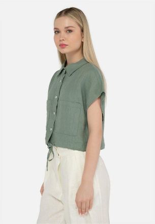 Freshlions Klassische Bluse Savannah (1-tlg) mit lockerer Passform