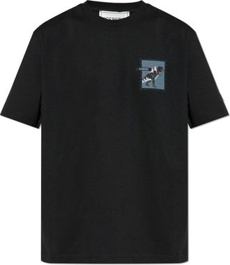 Iceberg Homme, Tops, Noir, Taille: S T-shirt imprim&eacute;