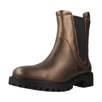 Geox Bottines Chelsea Hoara - Femme - Chaussures - Brun - Taille: 37 EU