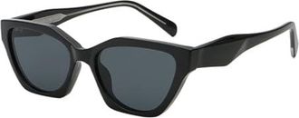 Generic Lunettes De Soleil R&eacute;tro &Agrave; Monture Carr&eacute;e For Hommes Et Femmes, Sports De Plein Air Quotidiens, Shopping Photo(Black)