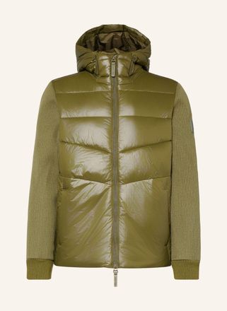 Calvin Klein Steppjacke Im Materialmix gruen