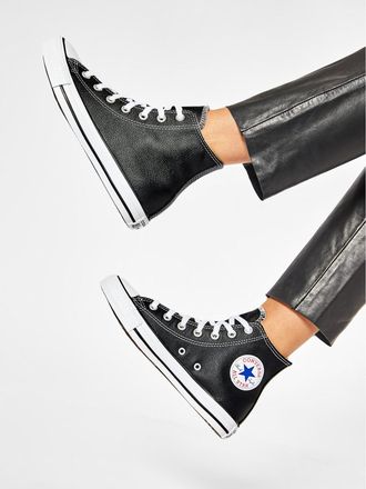 Converse Sneakers aus Stoff Converse Chuck Taylor All Star HI 132170C Schwarz
