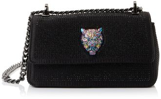 Plein Sport Unisex MINI Shoulder Kate Handtasche, Black