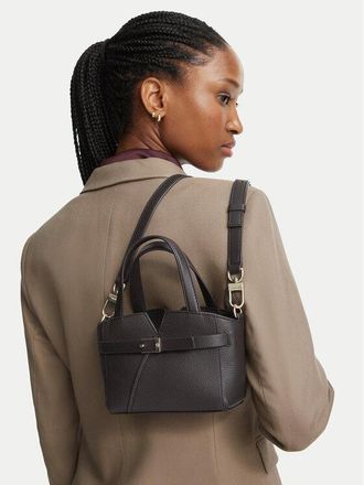 HUGO BOSS Handtasche Revers MiniTote 50573234 Dunkelbraun