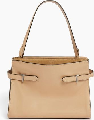 Le Tanneur Sac port&eacute; &eacute;paule grand mod&egrave;le Emie en cuir lisse et nubuck