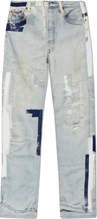 Acne Studios Homme, Jeans, Bleu, Taille: M Trompe-loeil Tape Jeans - 1996M