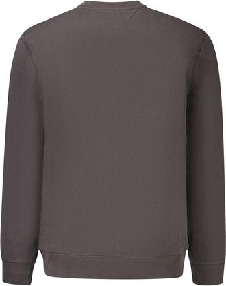 Tommy Hilfiger Logo-Embroidered Cotton Sweatshirt - Gray