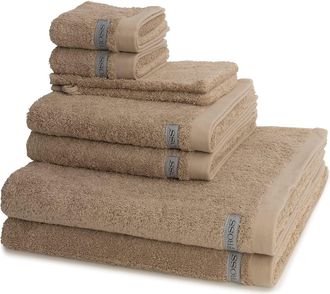 ROSS 8 teiliges Frottier-Set - Sinfonie (2 X Wasch- 2 X G&auml;ste- 2 X Dusch- 2 X Handtuch im Set) - 500 g/m2 - Baumwolle - Walkfrottee - saugstark - weich und