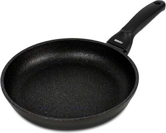 Risoli Blackplus Pfanne aus Aluminium, Antihaftbeschichtung, sehr robust, Frypan, hergestellt in Italien (20 cm)