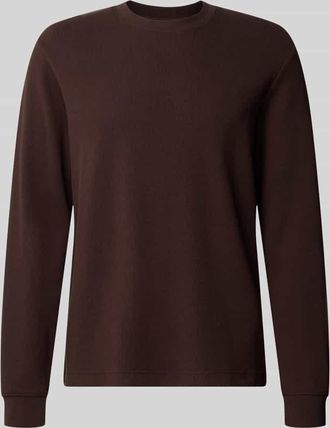 Boss Orange by Hugo Boss Regular Fit Langarmshirt aus Baumwoll-Mix Modell Tempest