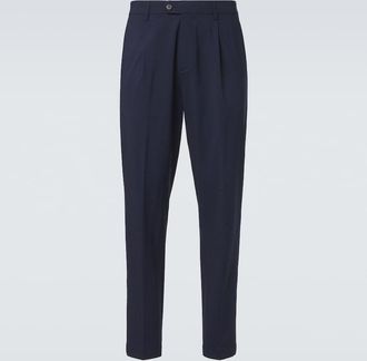 Eleventy Gerade Hose aus einem Wollgemisch