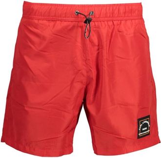 Karl Lagerfeld Badeshorts in mittlerer L&auml;nge - - Swimwear - Herren - Rot - S