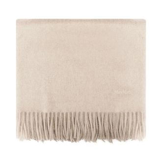Max Mara Stylischer Oversized Schal - - Accessories - Damen - Beige - ONE SIZE