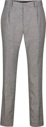 Alberto Herren Bundfaltenhose mit Wolle LOU-J-PL Regular Fit