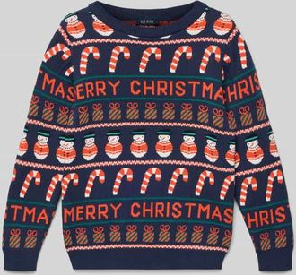 Blue Seven Strickpullover mit gerippten Abschlüssen