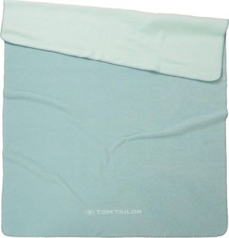 Tom Tailor Jacquard Decke, 150x200 cm, 58% Baumwolle, 32% Polyacryl, 10% Polyester/ Jacquard, mit Wendemotiv, Kettelnaht und gewebtem Logo, JACQUARD BLANKET T&uuml;rk