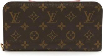 Louis Vuitton Portefeuille long Monogram Canvas Pre-owned - Femme - Pre-owned - Brun - Taille: ONE Size